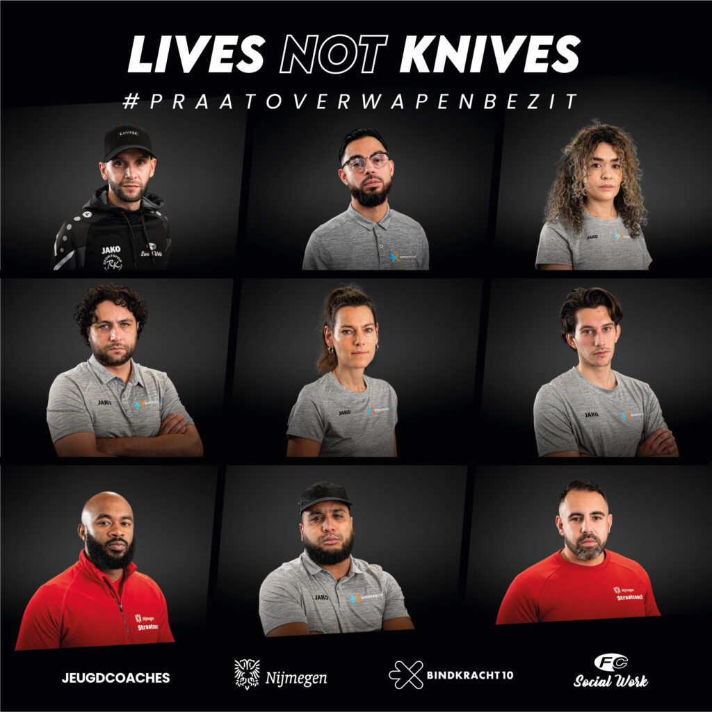 Lives Not Knives - Bindkracht10.nl