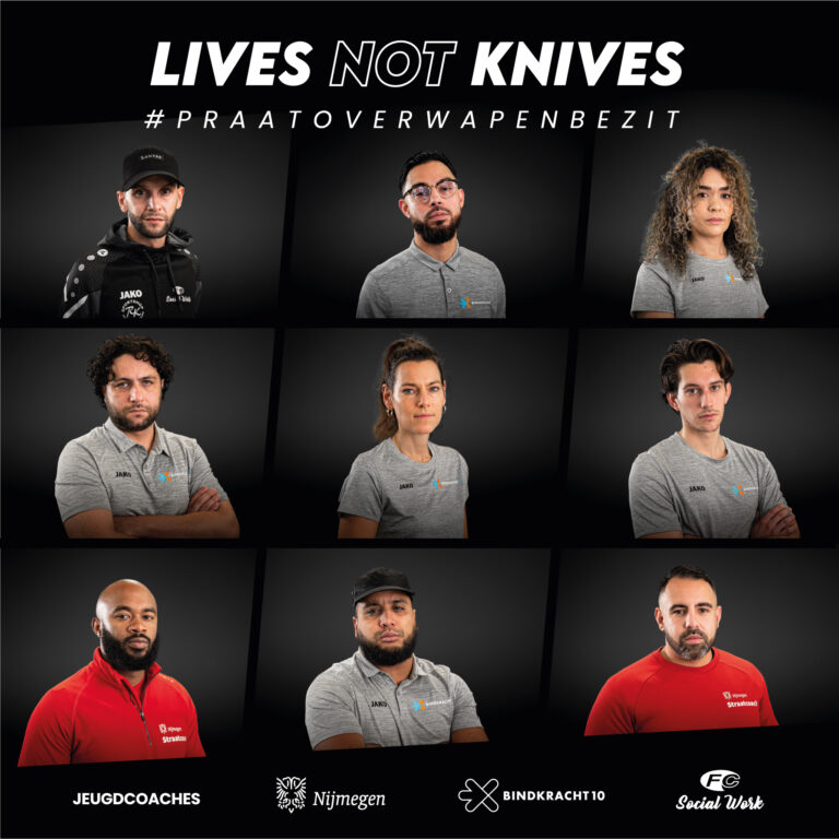 Lives Not Knives - Bindkracht10.nl